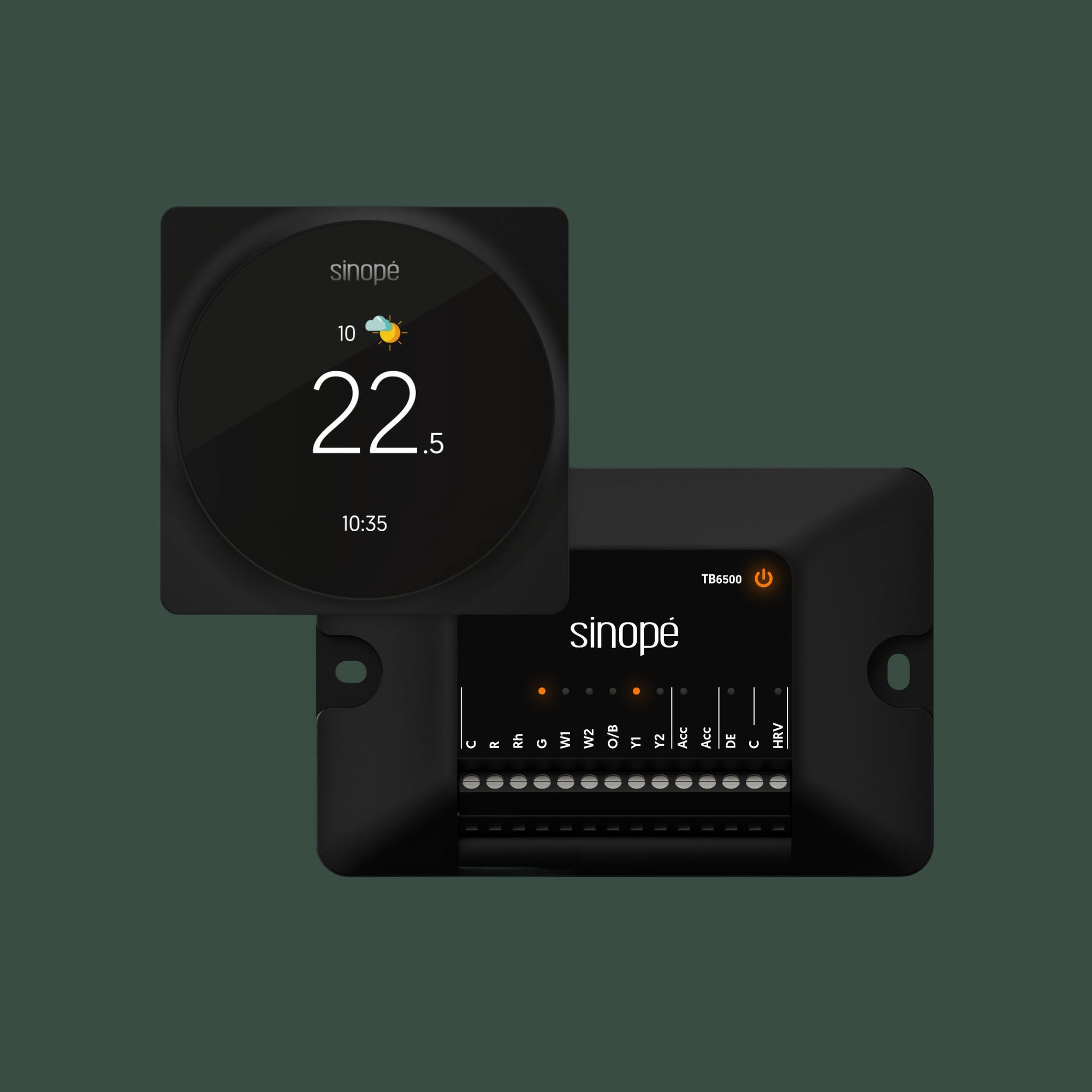 Thermostat intelligent Pro pour système central – Sinopé Technologies